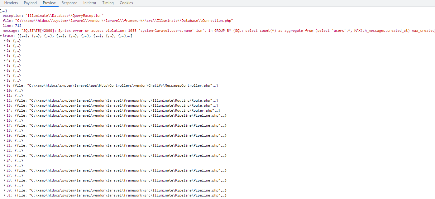 not allow me a message sending · Issue #185 · munafio/chatify · GitHub
