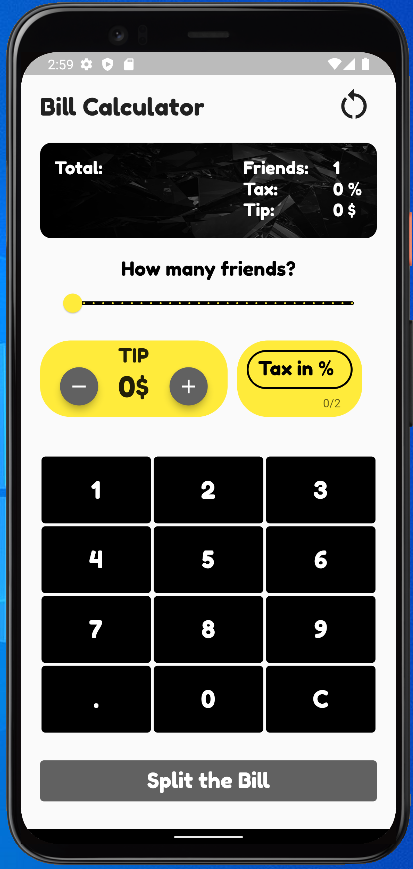 GitHub - igorurbaniak/bill_calculator_app: Simple application for calculating and dividing bills ...