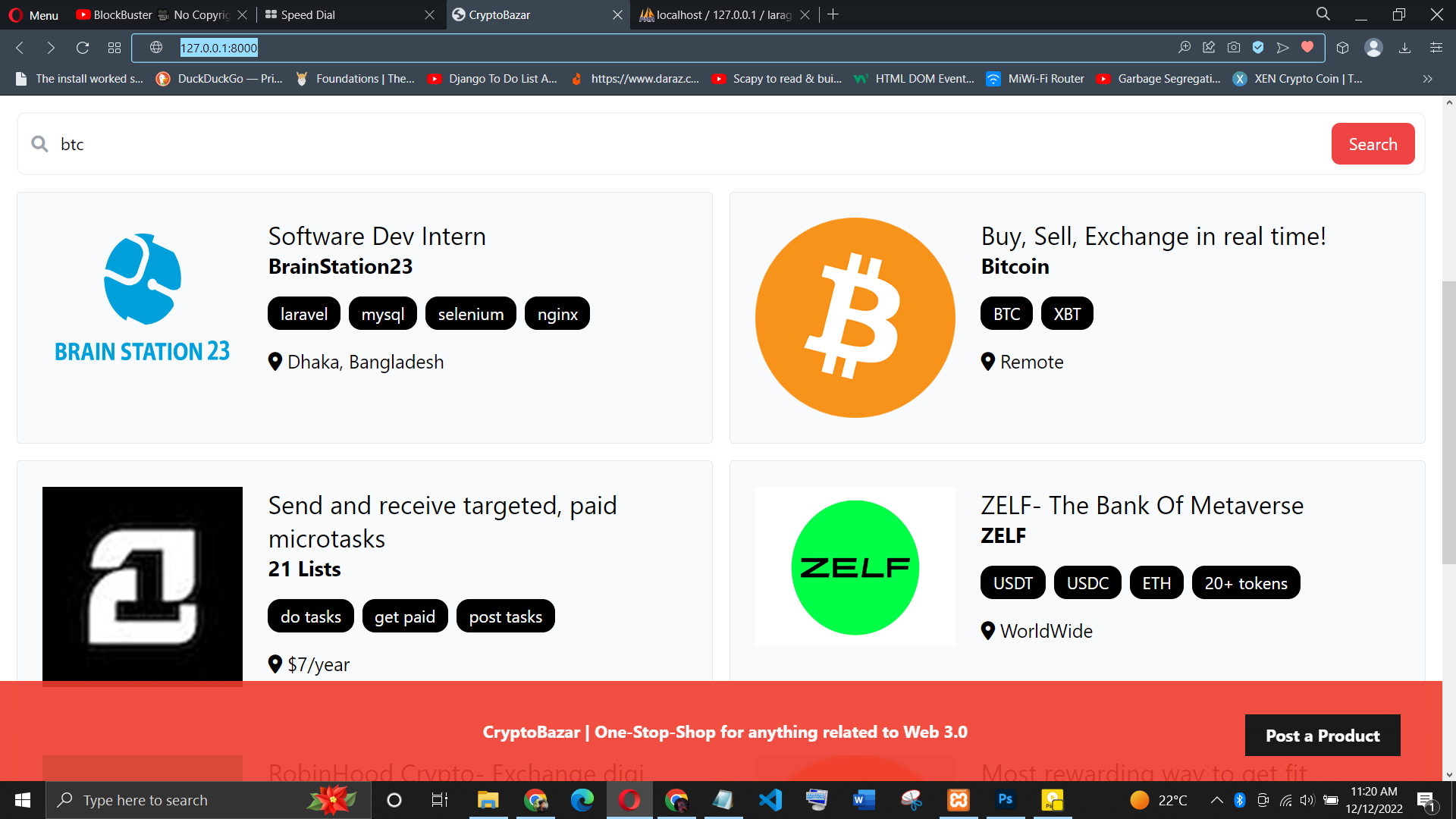 GitHub - AzwadFawadHasan/CryptoBazar: This repo contains PHP tutorial and a project made using PHP