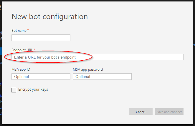 Improved prompt for endpoint URL entry · Issue #677 · microsoft ...