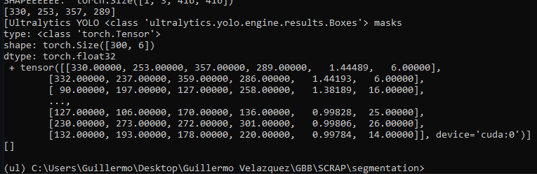TensorRT segmentation model inference Result object disapearing · Issue #1189 · ultralytics ...