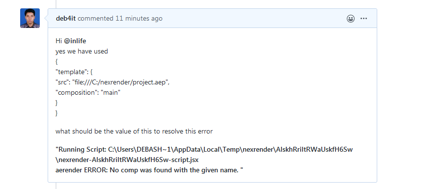 Error: Couldn't find module @nexrender/provider-c, Unknown protocol provided. · Issue #351 ...