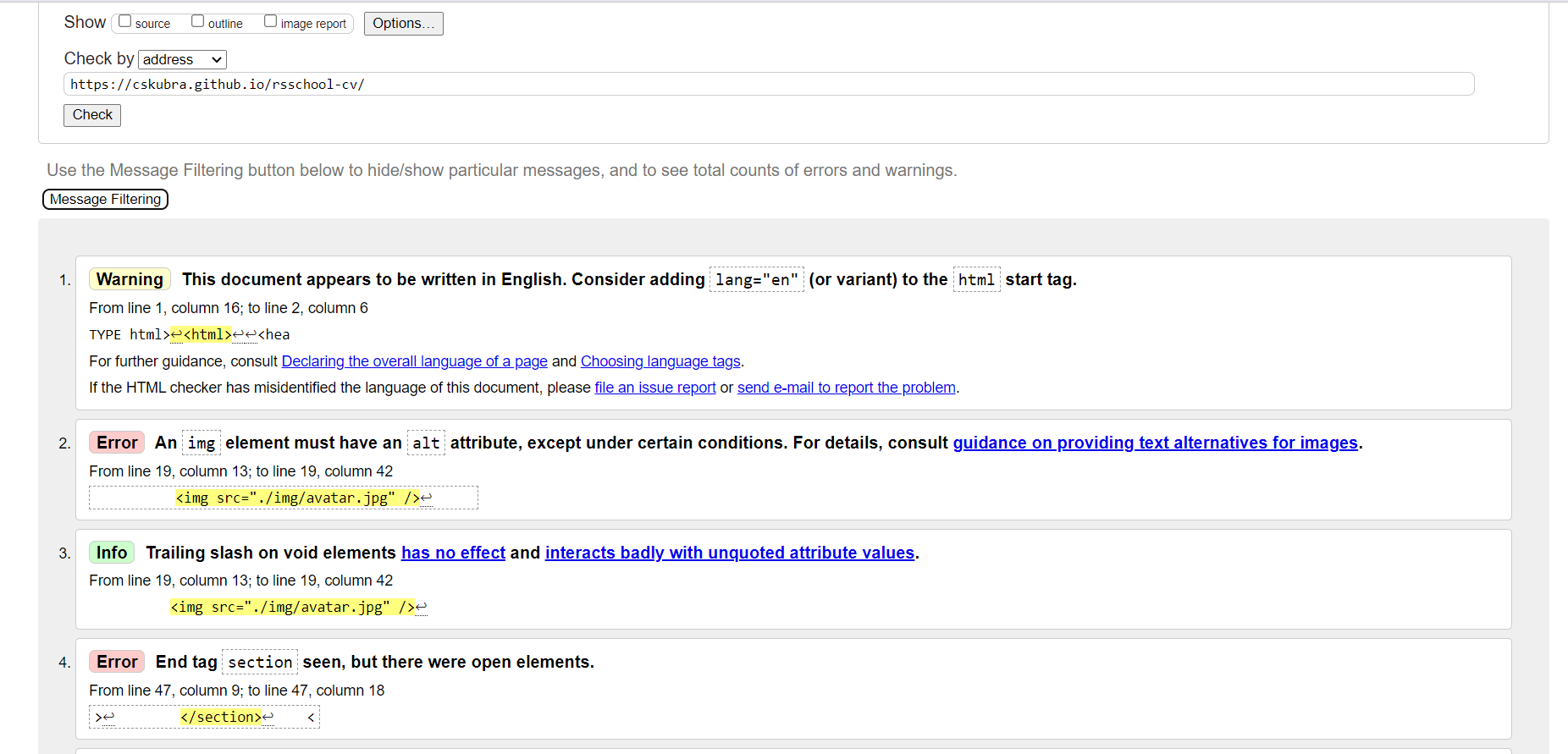 Cross Check Cv Htmlcss And Git Cross Check En Cskubra · Issue 792 · Rolling Scopes