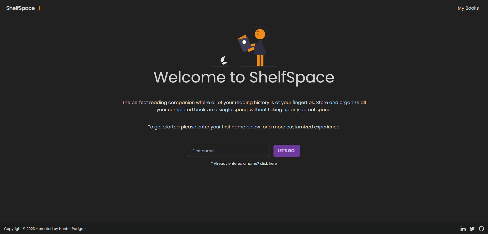 GitHub - HunterPadgett/book-app