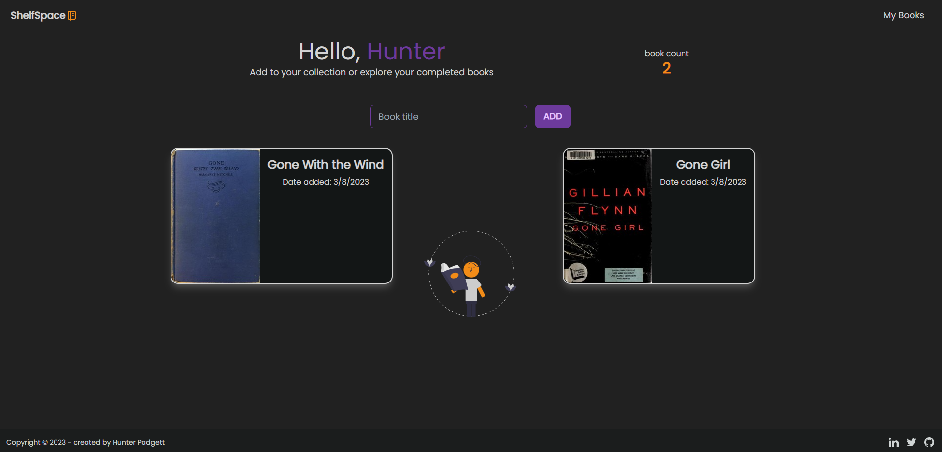 GitHub - HunterPadgett/book-app