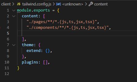 Content "Missing or empty" · tailwindlabs tailwindcss · Discussion #8427 · GitHub