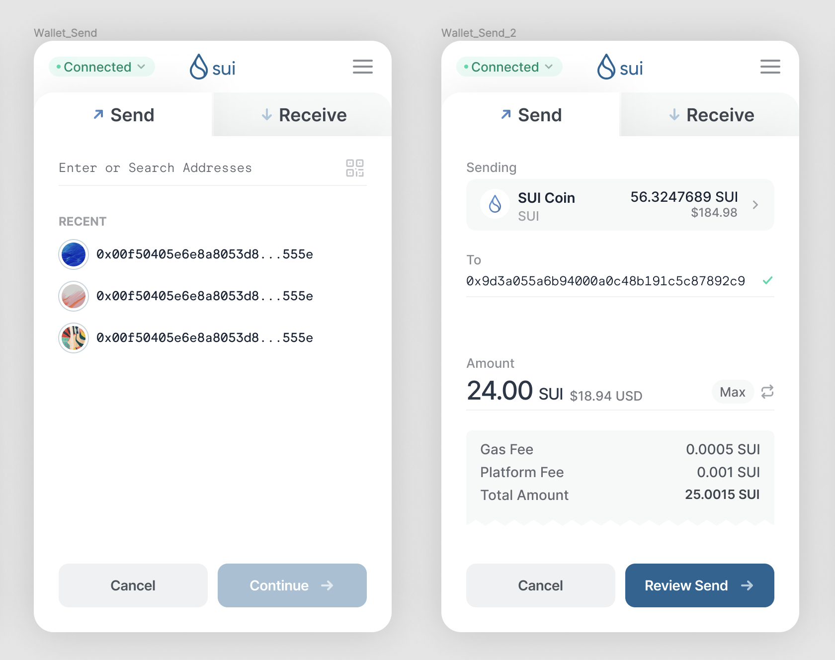[wallet ext][new design] token send page · Issue #3046 · MystenLabs/sui · GitHub