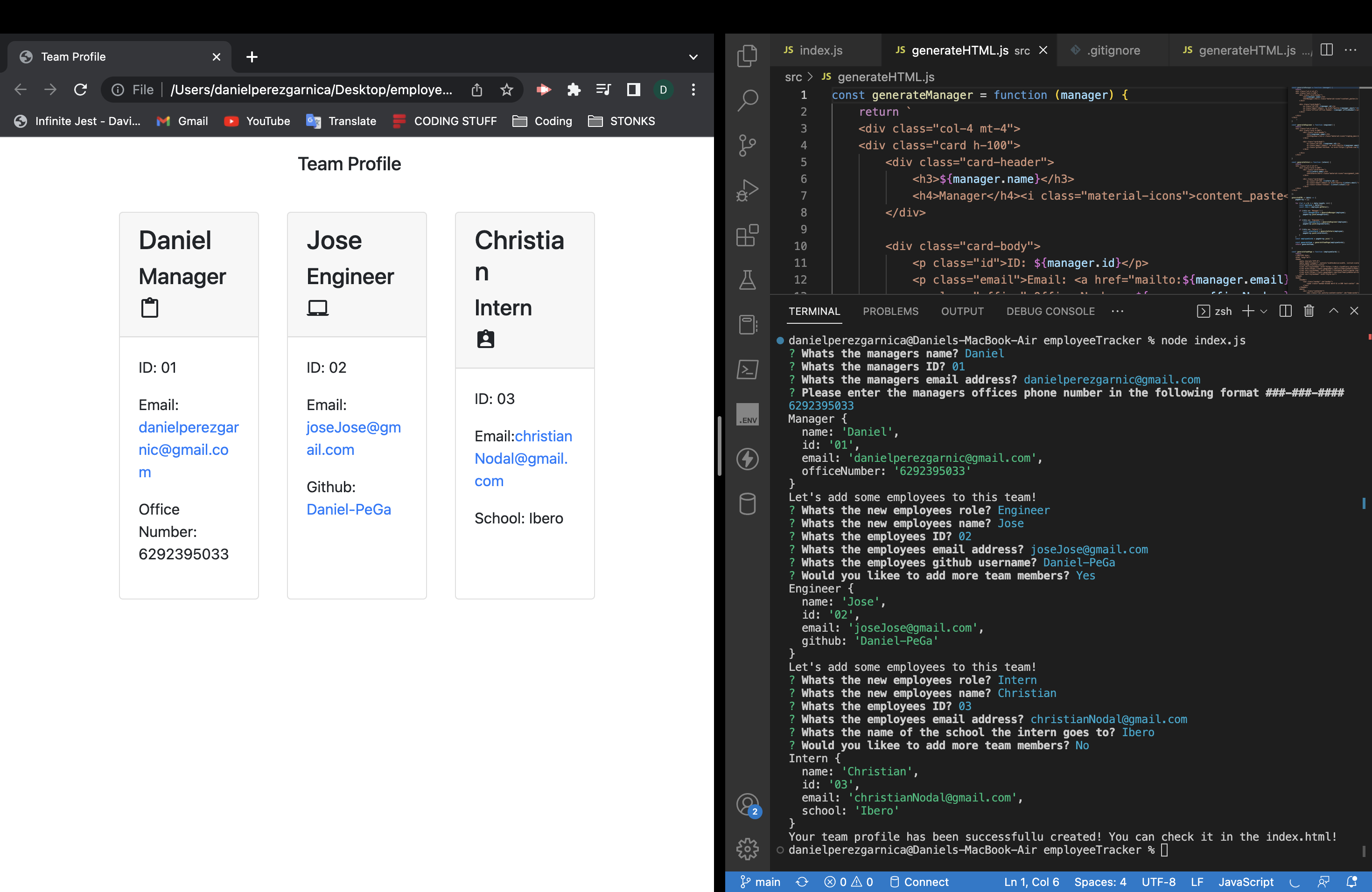 GitHub - Daniel-PeGa/teamProfileGenerator