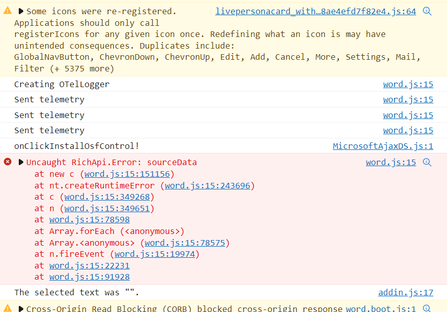 Can't access document model using Word API context · Issue #1272 · OfficeDev/office-js-docs ...