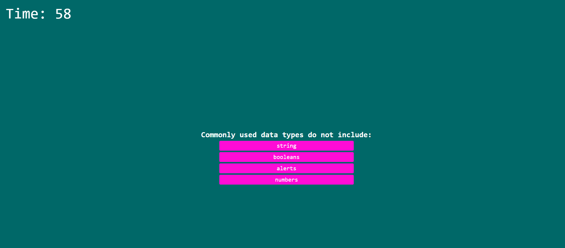 GitHub - alexander1262/Javascript-Timed-Coding-Quiz GitHub - alexander1262/Javascript-Timed-Coding-Quiz
