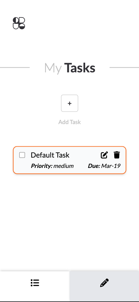 GitHub - BradySavarie/todo-list: A mobile-first app for managing projects and tasks