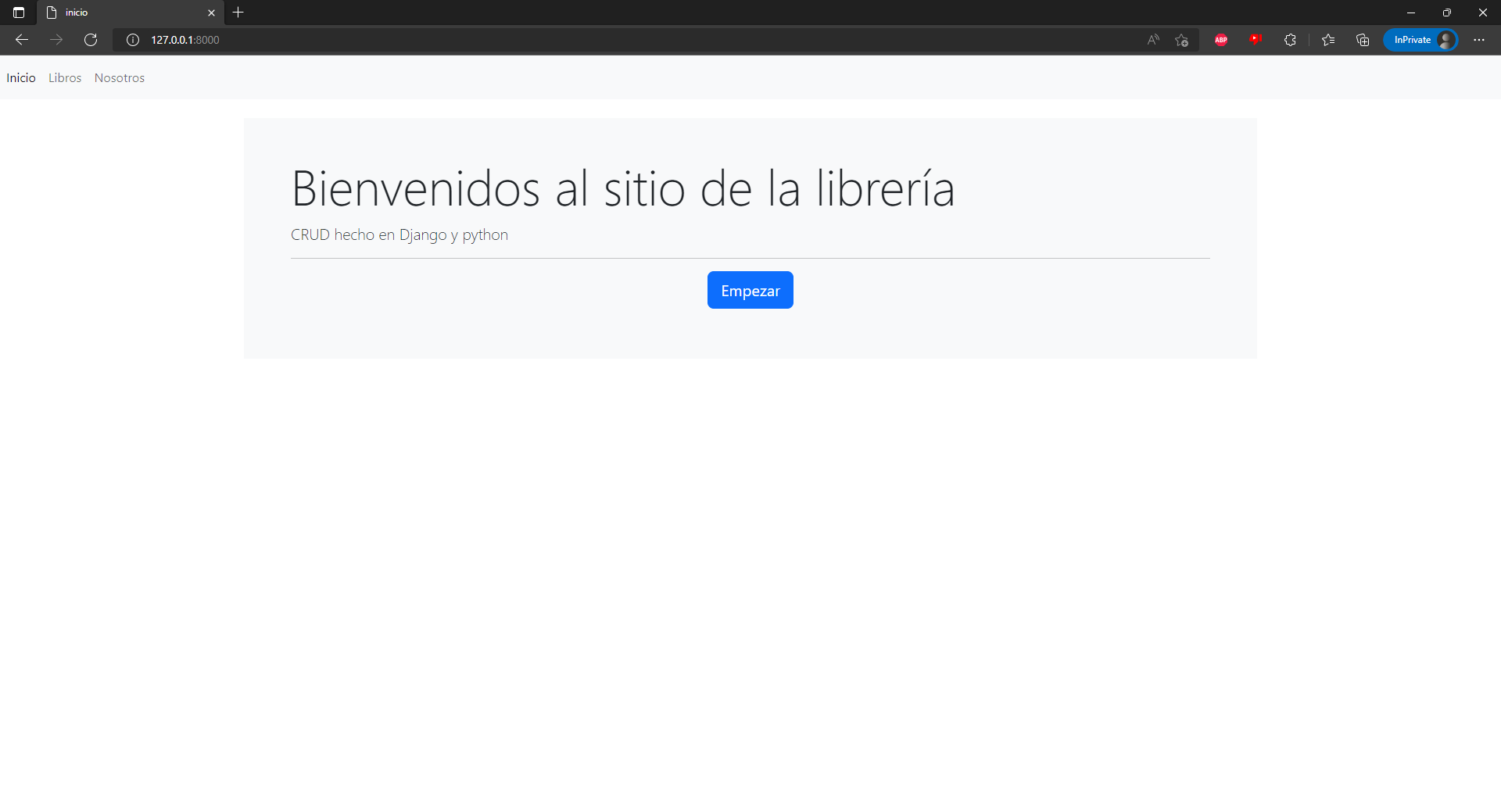 GitHub - Jesus-ASG/CRUD-libreria-Django: Sistema administrador de una ...
