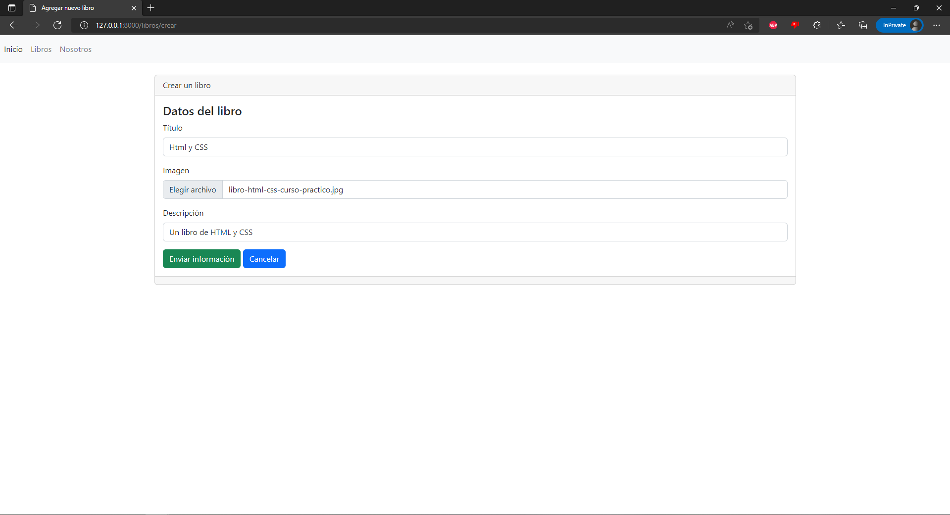 GitHub - Jesus-ASG/CRUD-libreria-Django: Sistema administrador de una ...