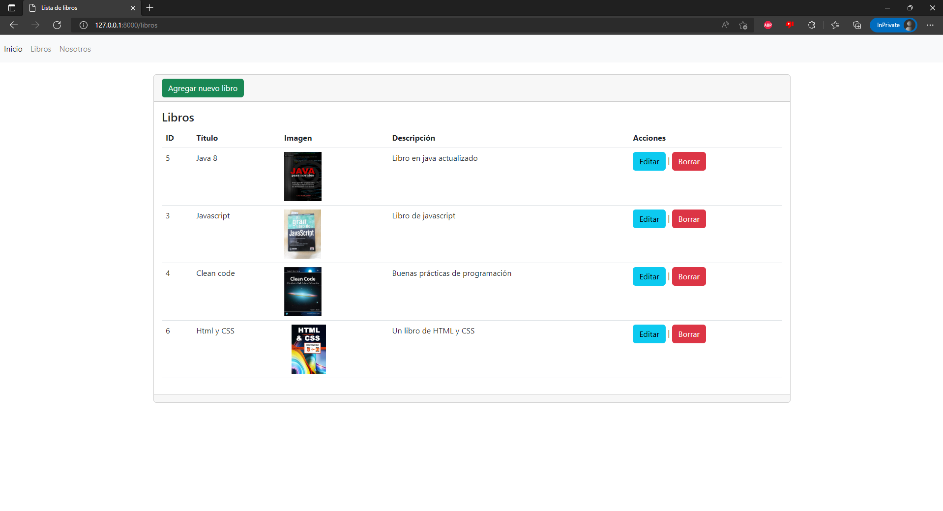 GitHub - Jesus-ASG/CRUD-libreria-Django: Sistema administrador de una ...