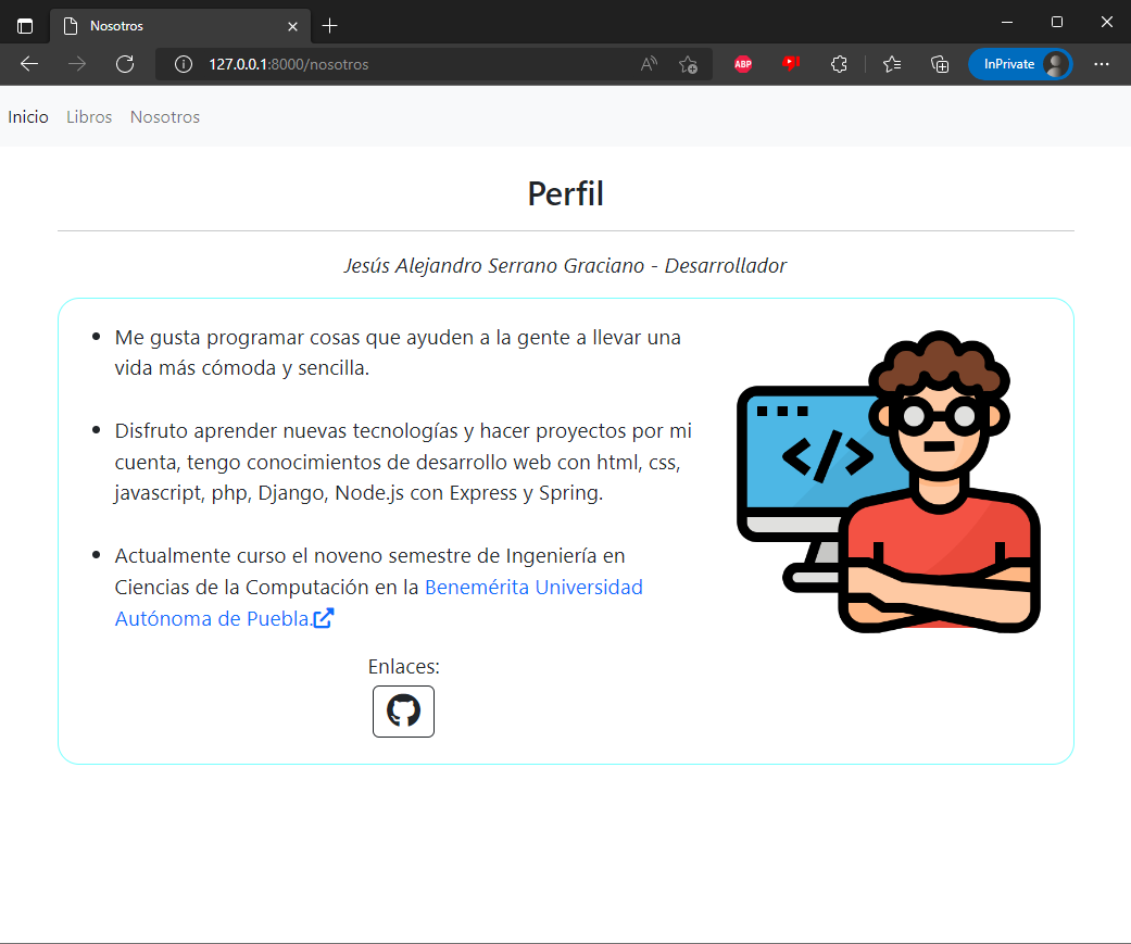 GitHub - Jesus-ASG/CRUD-libreria-Django: Sistema administrador de una ...