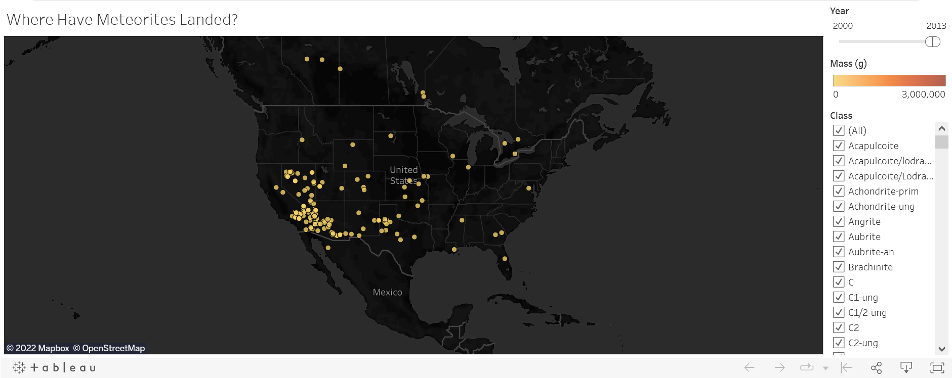 GitHub - nzahbihi/Meteorite_Locations: A map of Meteorite Location data.