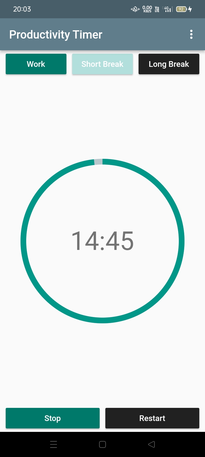 Add Pomodoro Timer · Issue 41 · C0d1ng Flutter · Github