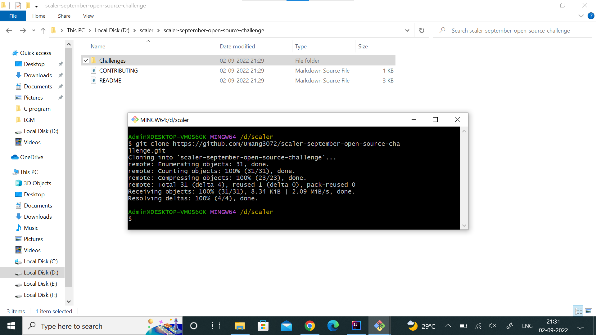 Challenge 1,2,3,4 · Issue #300 · scaleracademy/scaler-september-open ...