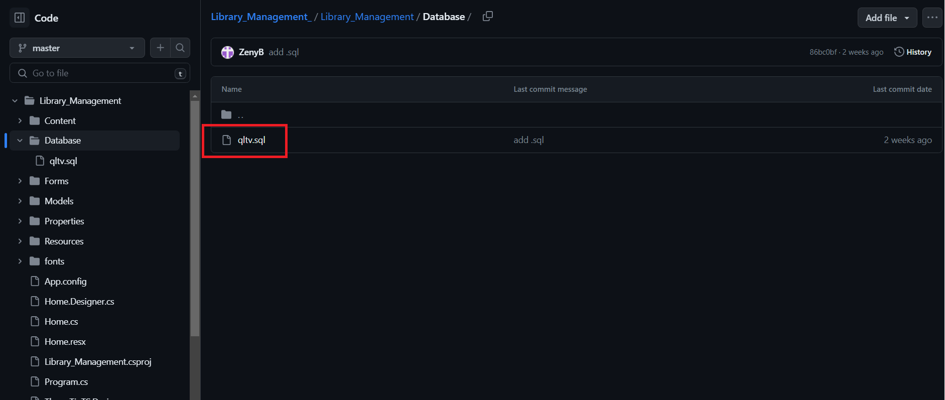 GitHub - ZenyB/Library_Management_