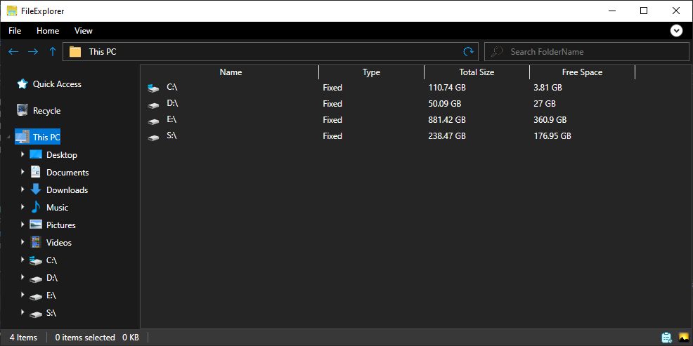 GitHub - DaniilSob2004/FileExplorer