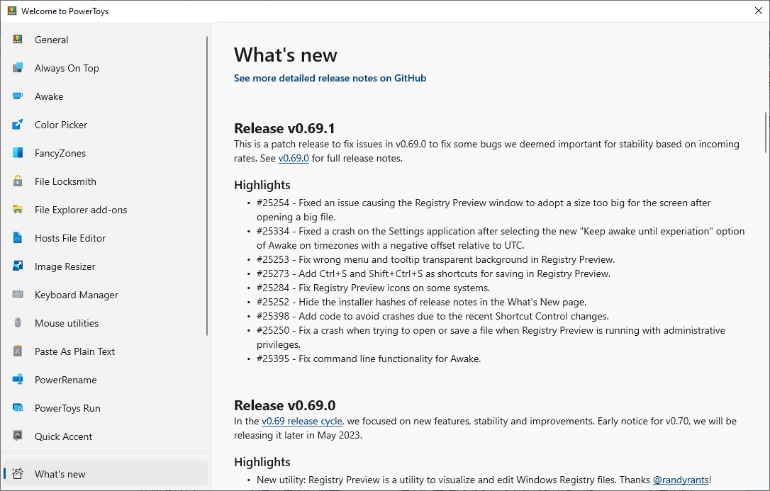 [Feat]: 在新版本安装后第一次启动时显示更新日志 · Issue #659 · DGP-Studio/Snap.Hutao · GitHub