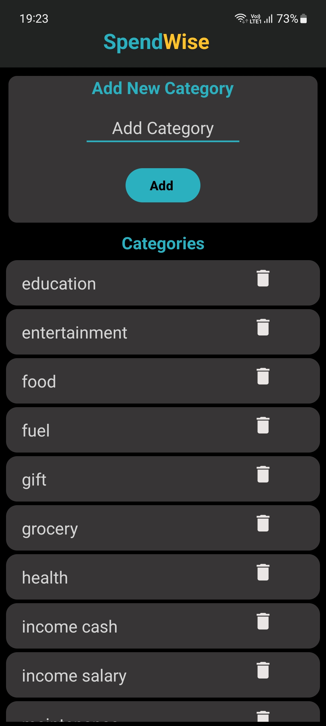 GitHub - Jain-Sumit/SpendWise: Expense Management Android Application