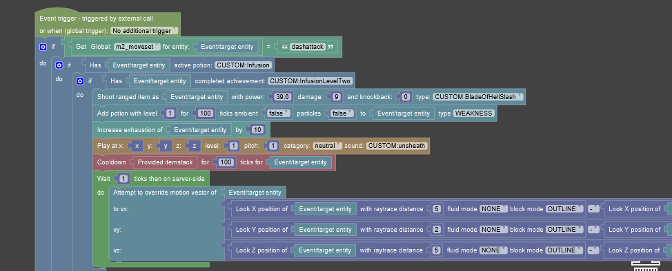 Overriding motion vector not working BUG · Issue #2867 · MCreator/MCreator · GitHub