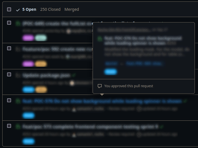 Show your pending review status in the PRs list · Issue #6968 · refined-github/refined-github ...