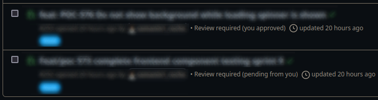 Show Your Pending Review Status In The Prs List · Issue 6968 · Refined 