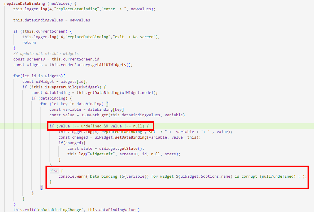 BUG: sometimes databinding can crash ## FIX added · Issue #119 · KlausSchaefers/quant-ux · GitHub