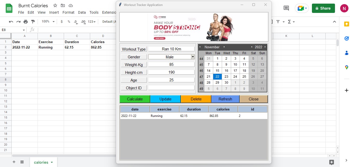 GitHub - Nika-Chinchaladze/Workout_Tracking_Application