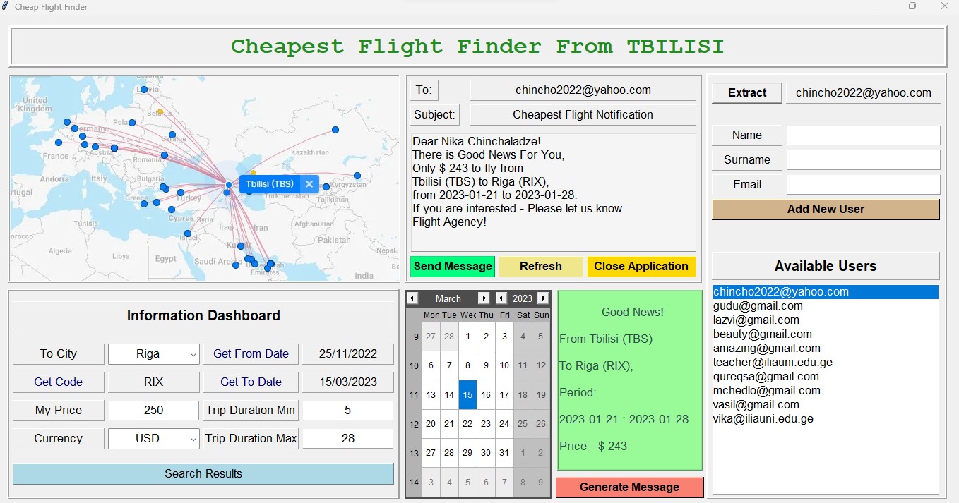 GitHub - Nika-Chinchaladze/Cheapest_Flight_Finder_App