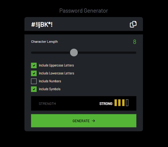 GitHub - Nika-Chinchaladze/Password_Generator