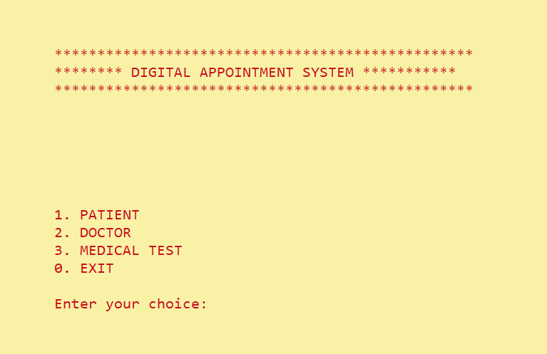 Github Wasif Bin Zahirhospital Management System I Have Made This Project Using C Language