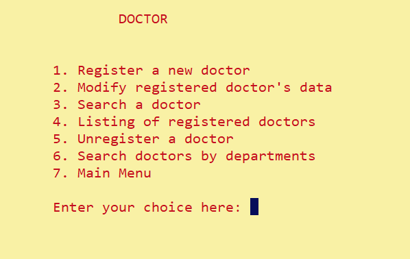 GitHub - Wasif-Bin-Zahir/Hospital-Management-System: I have made this ...