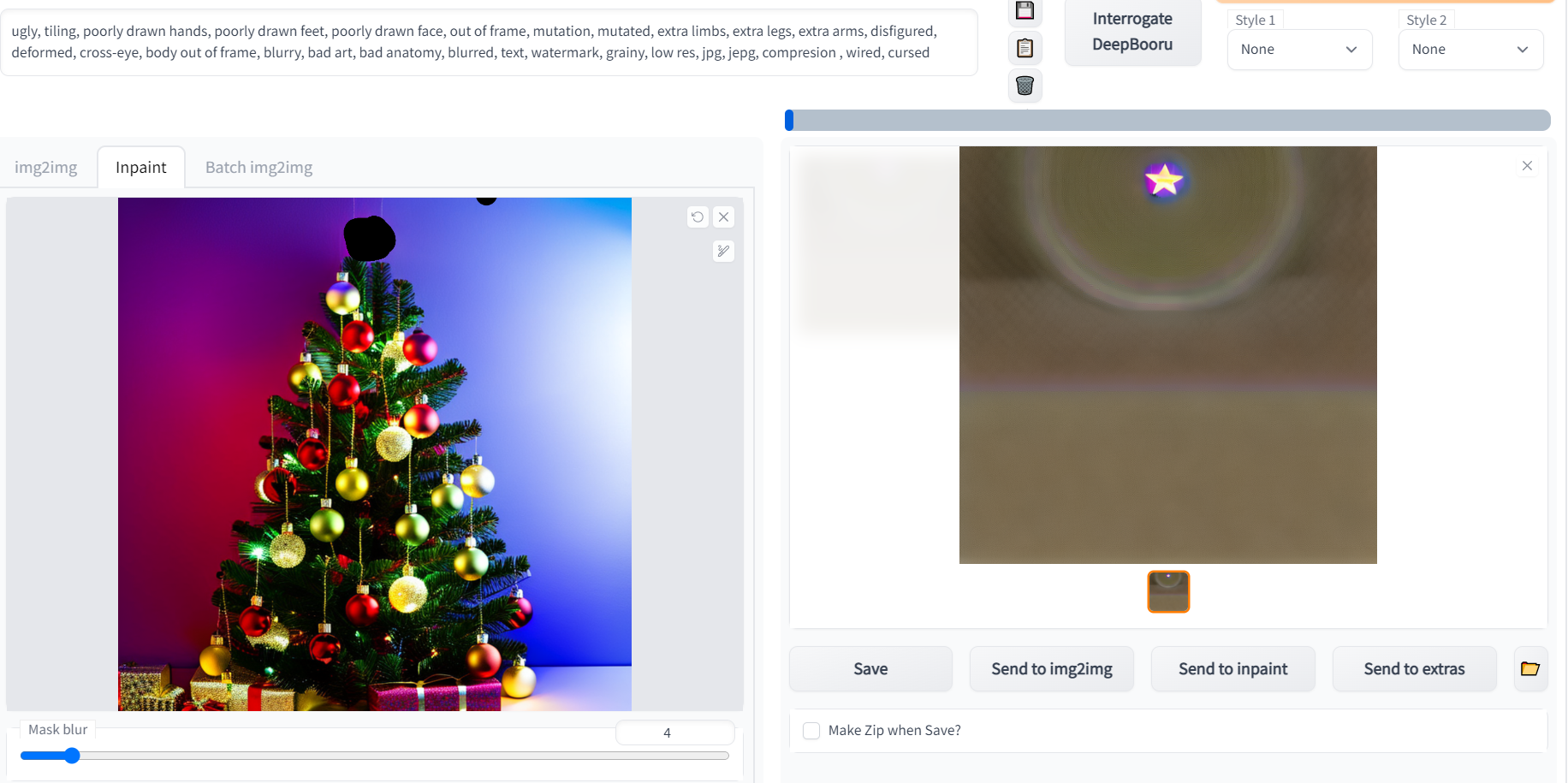all inpainting modes behave like latend nothing inpanting v2 · Issue ...