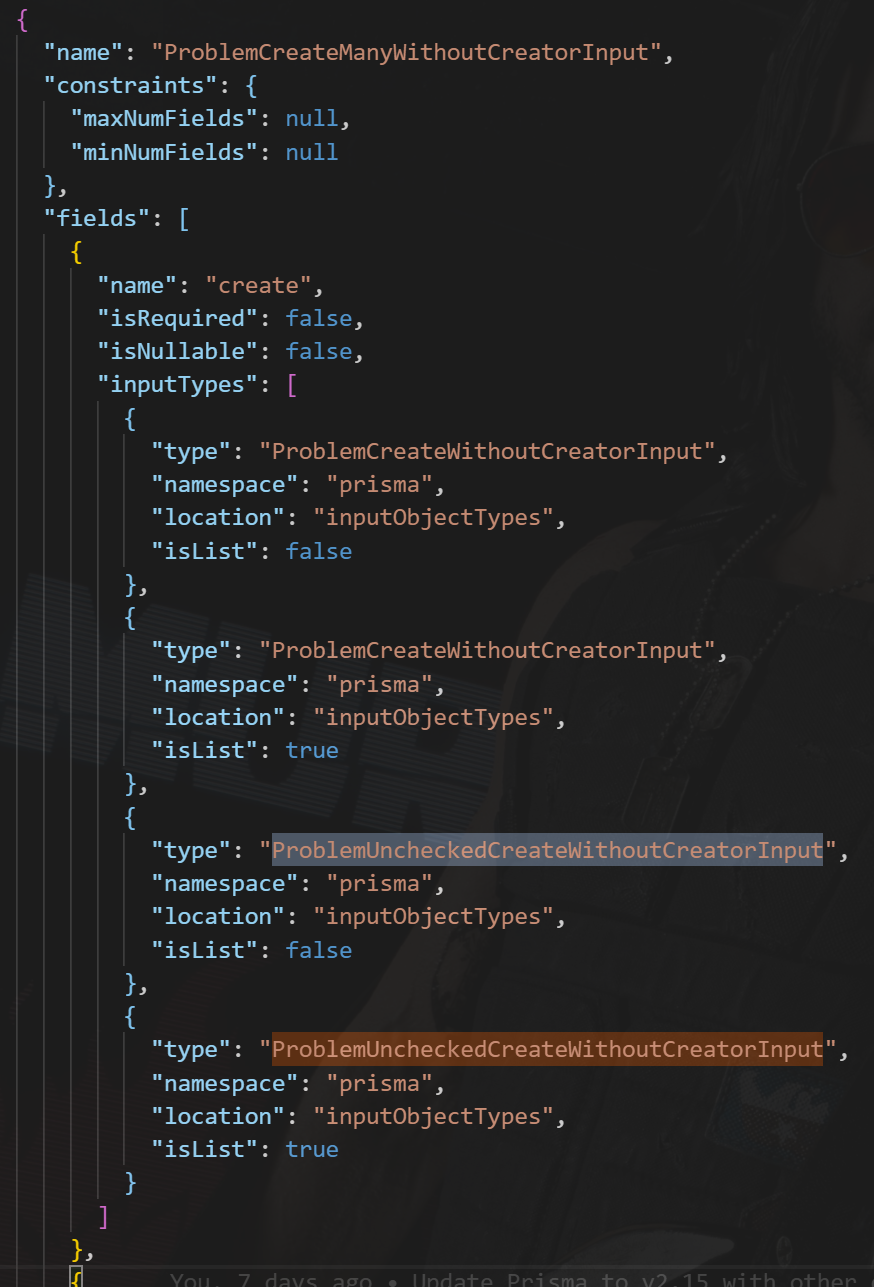 Inconsistent PascalCasing for DMMF type names · Issue #5302 · prisma/prisma · GitHub