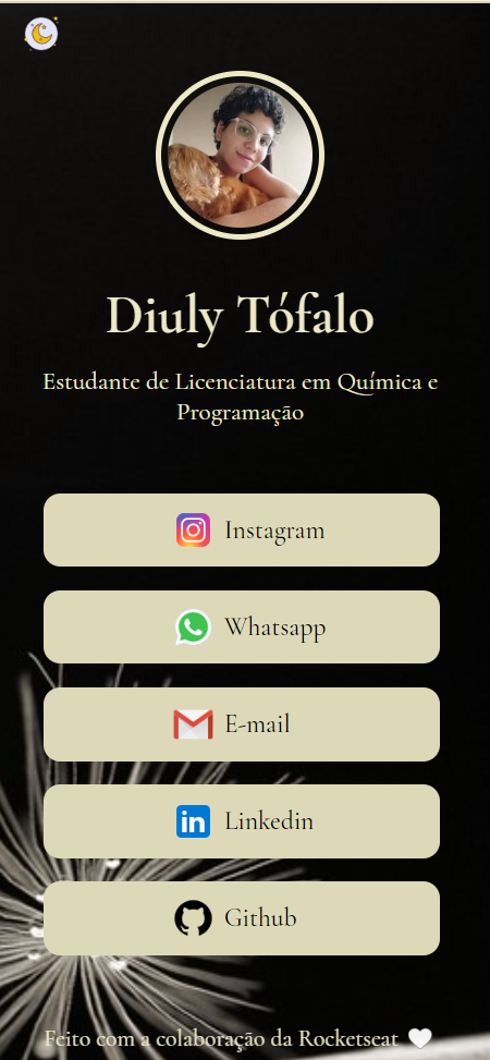 GitHub - diulytofalo/Meu-LinkTree: Site pessoal semelhante ao Linktree, deselvolvido na Maratona ...