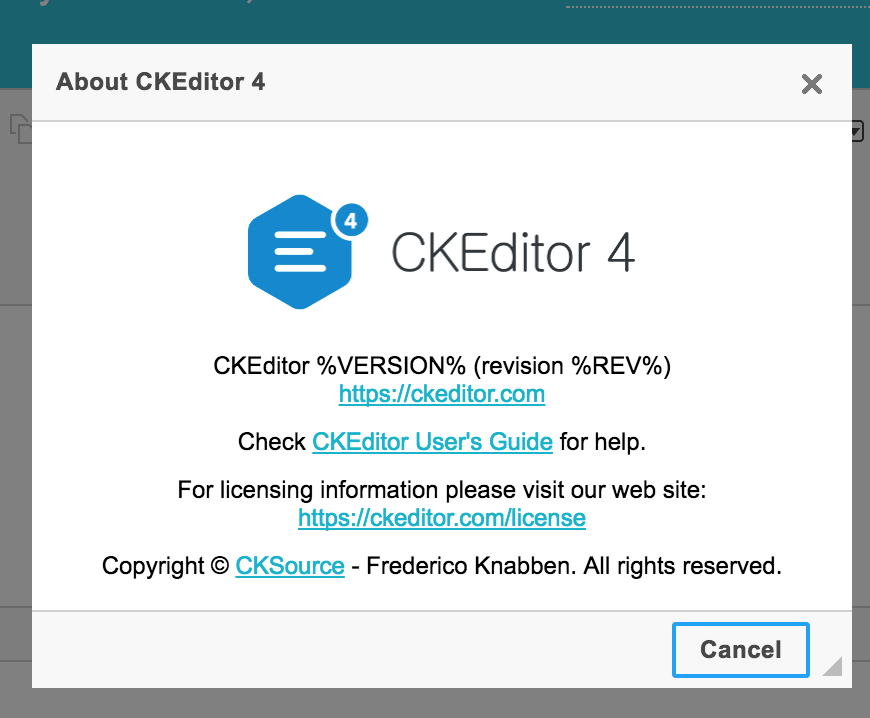 Update logo and title in the "About" plugin · Issue #1165 · ckeditor ...