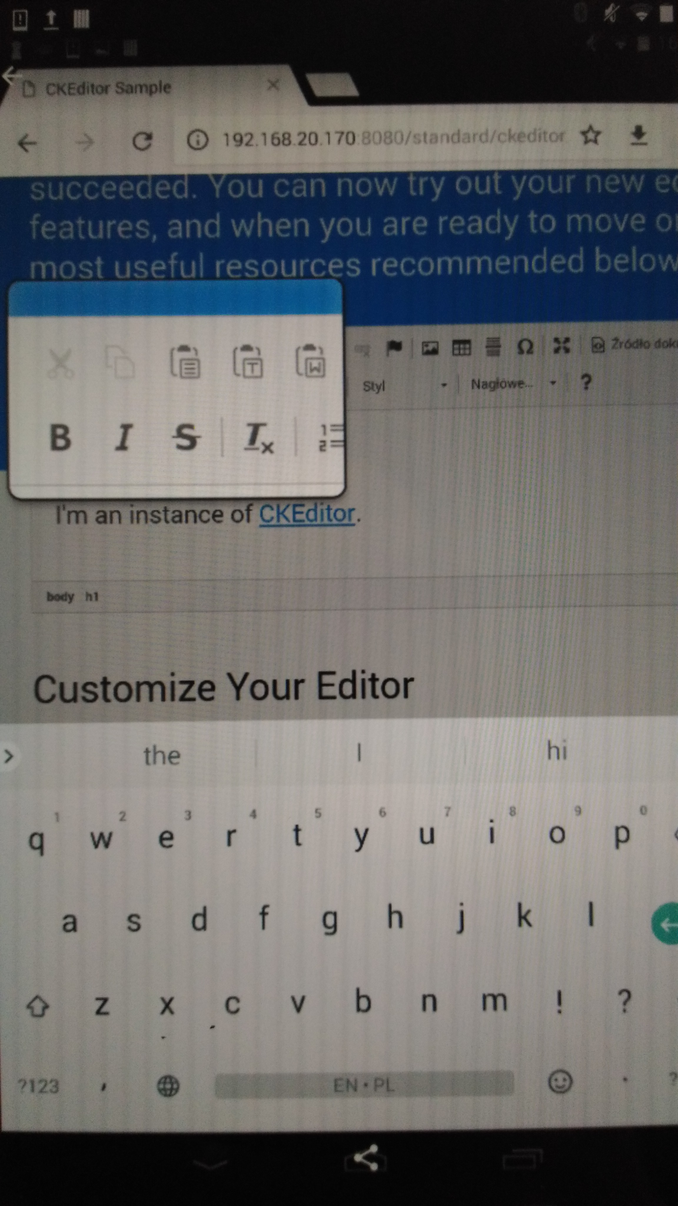 Sometimes notification is shown instead of paste dialog · Issue #1658 · ckeditor/ckeditor4 · GitHub