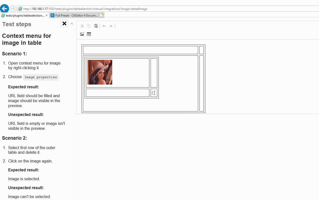 Right Click On Image When More Than One Cell Selected Doesn t Retain 