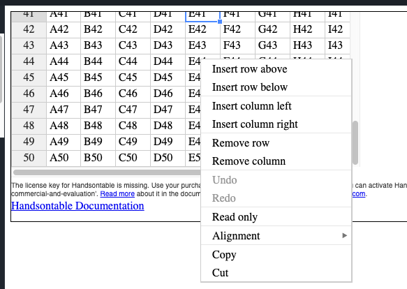 Context menu is not scrolled when HOT instance wrapping element is scrolled · Issue #6485 ...
