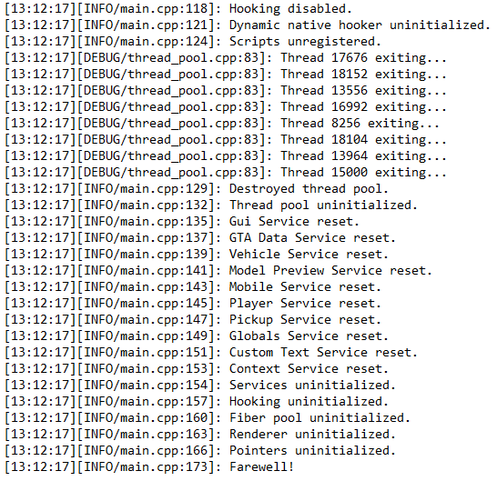 [bug] Crash When Uninjecting · Issue 469 · Yimmenu Yimmenu · Github