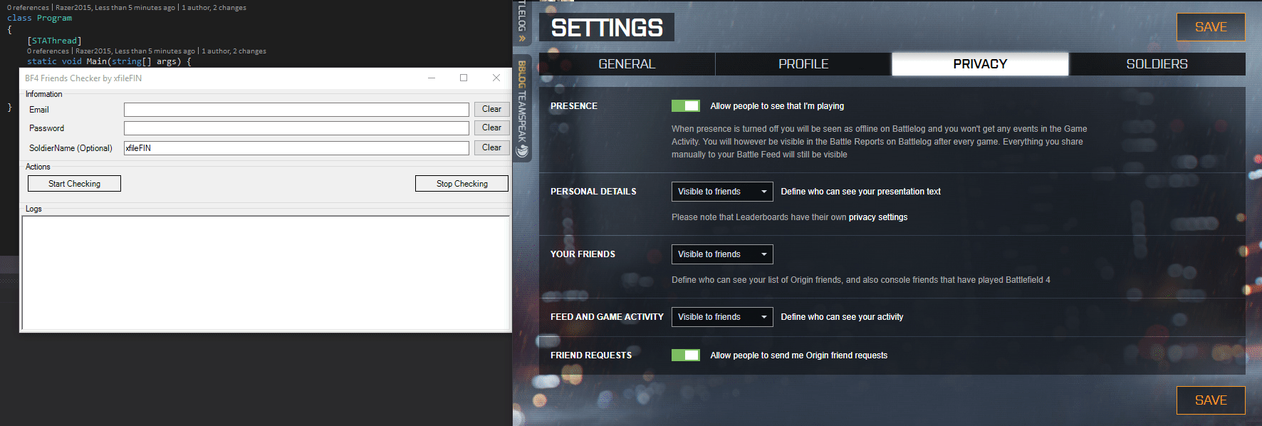 GitHub - Razer2015/BF4-Friends-Checker