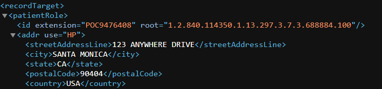eCR Validation failure encountered on the absence of an optional field ...