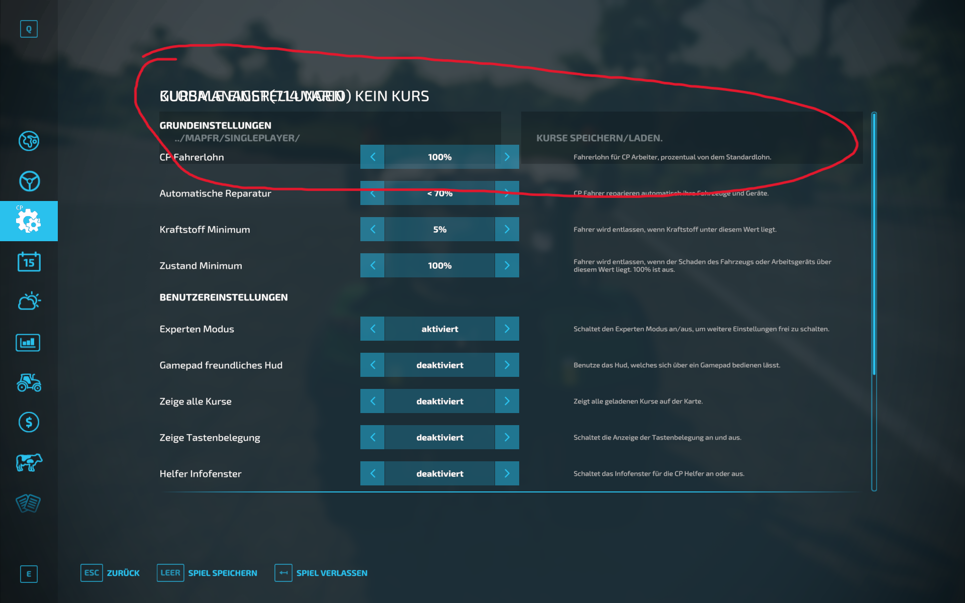 [BUG_SP] Menu glitch since 1.5 · Issue #1599 · Courseplay/Courseplay ...