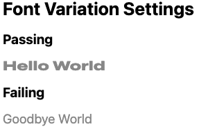 Potential false positives with `font-variation-settings` and `color-contrast` · Issue #3305 ...