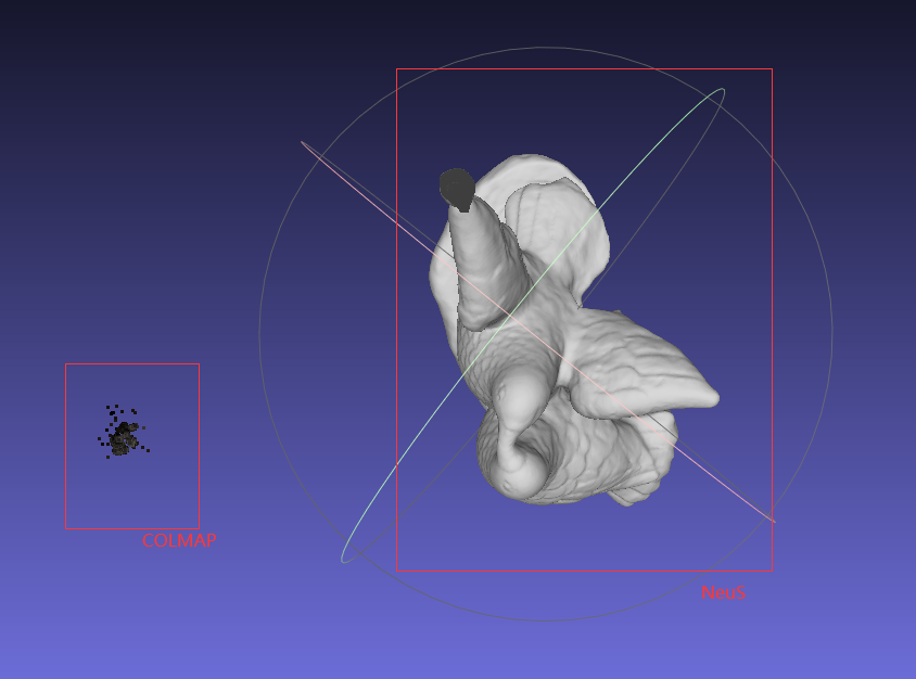 How to align the model reconstructed by COLMAP with the model reconstructed by NeuS in order to ...