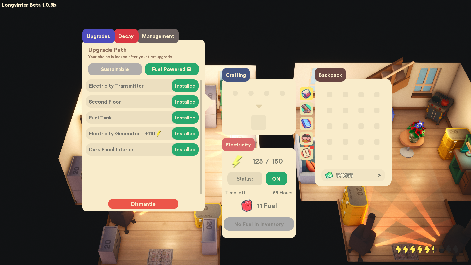 Dark Panel Interior upgraded and worked for a while then went away · Issue #1195 · Uuvana ...