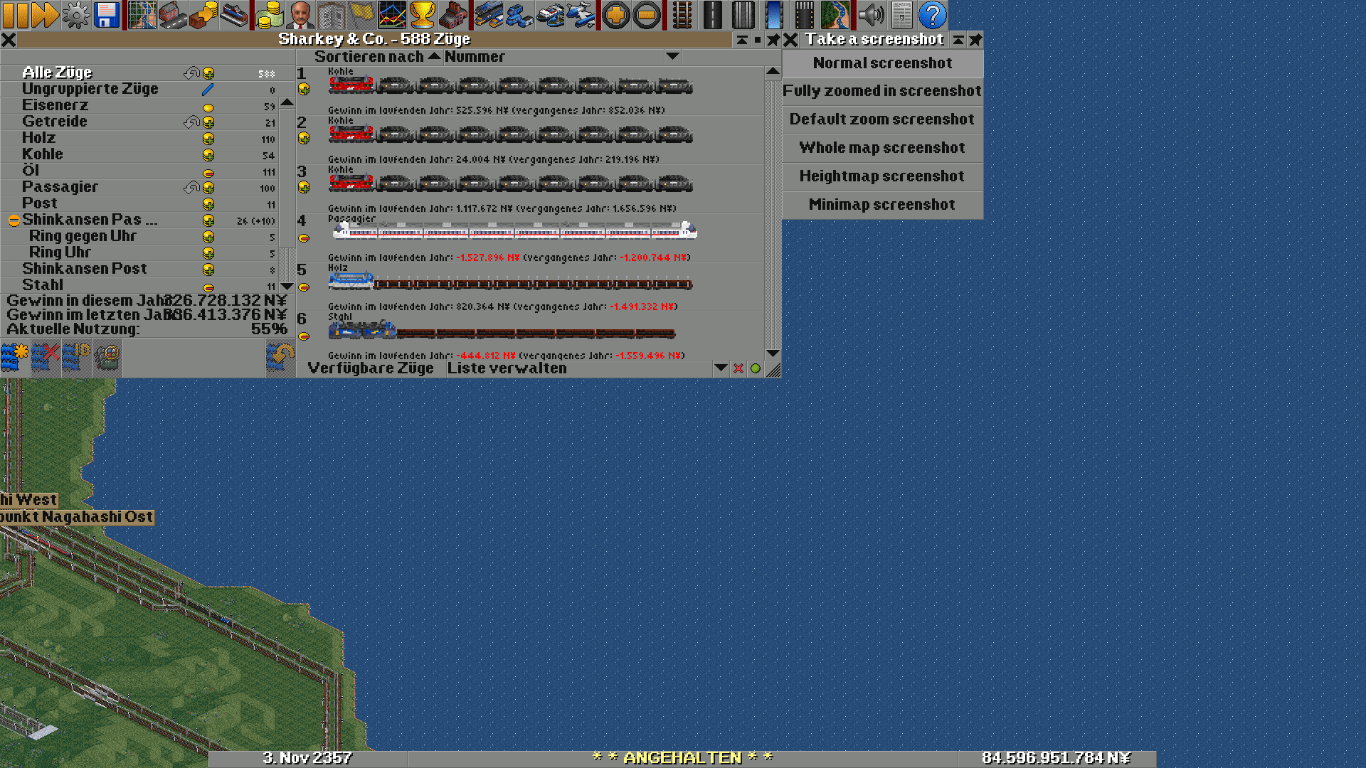 Overlapping text in vehicle group window · Issue #8062 · OpenTTD/OpenTTD · GitHub